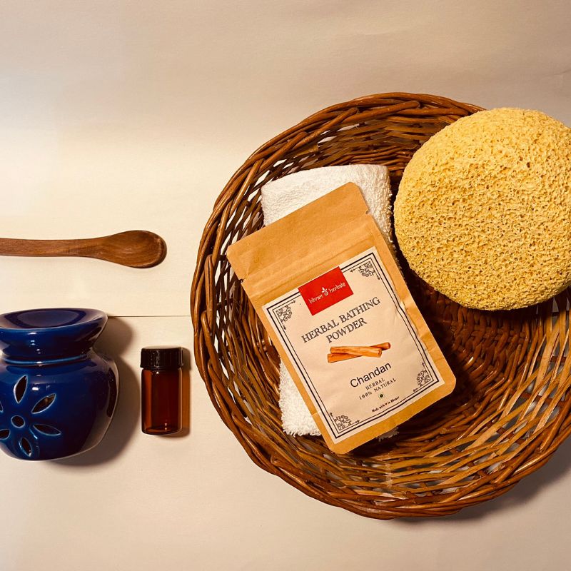 Herbal Bathing Powder Kit
